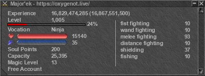 Major'ek - Characters - OxygenOT